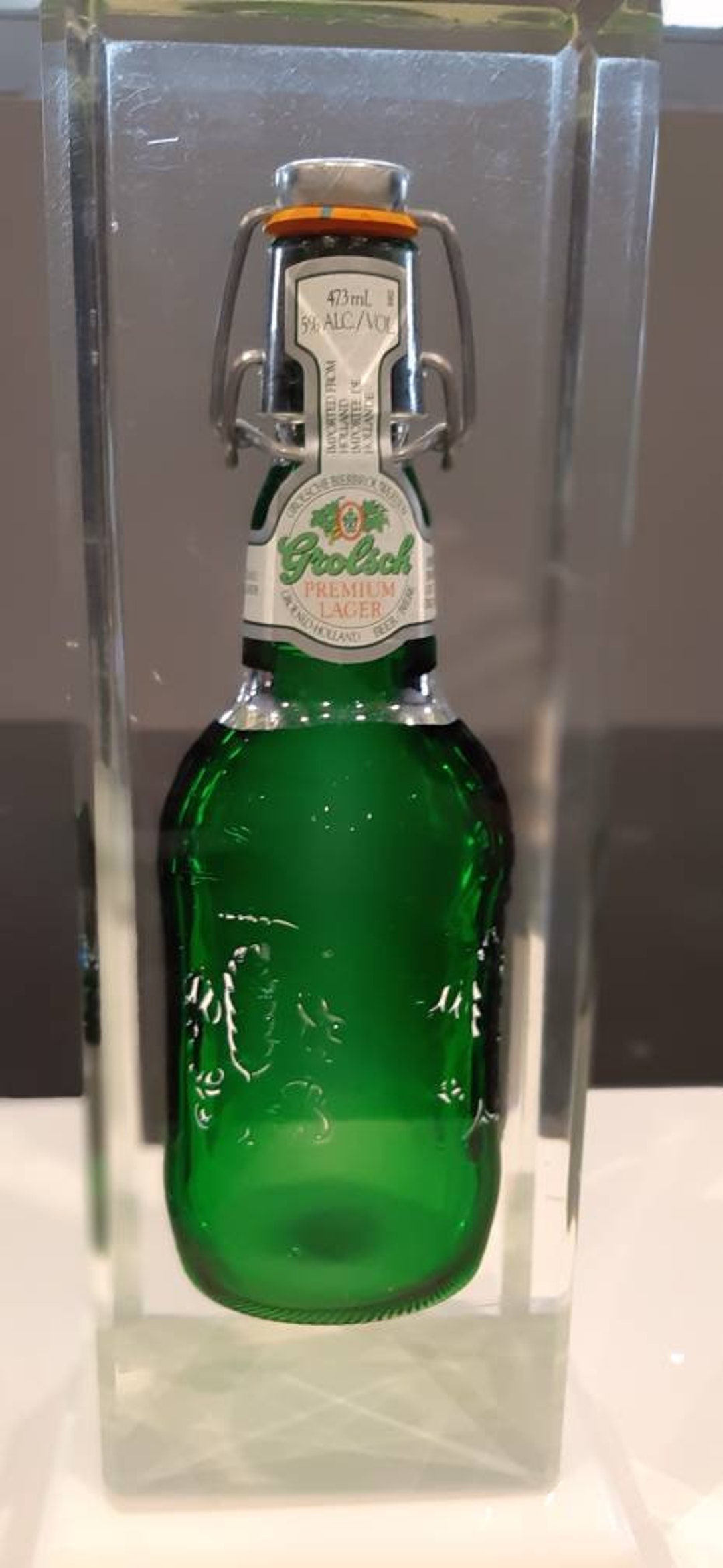 Grolsch Premium Lager Bottle Bar Decor Mancave Garage Bar - Etsy