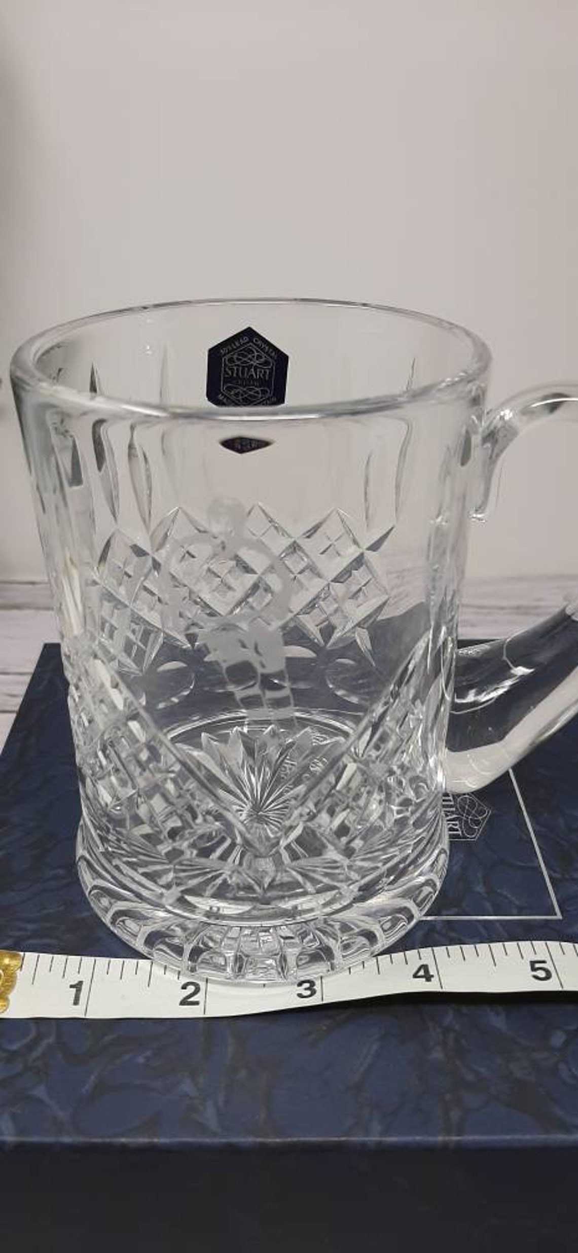 Stuart Crystal Beer Mugs/Steins Set of 3 | Etsy