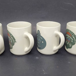 Vintage 1991 Denny's Color Magic Christmas Mugs Set of 4 - Etsy