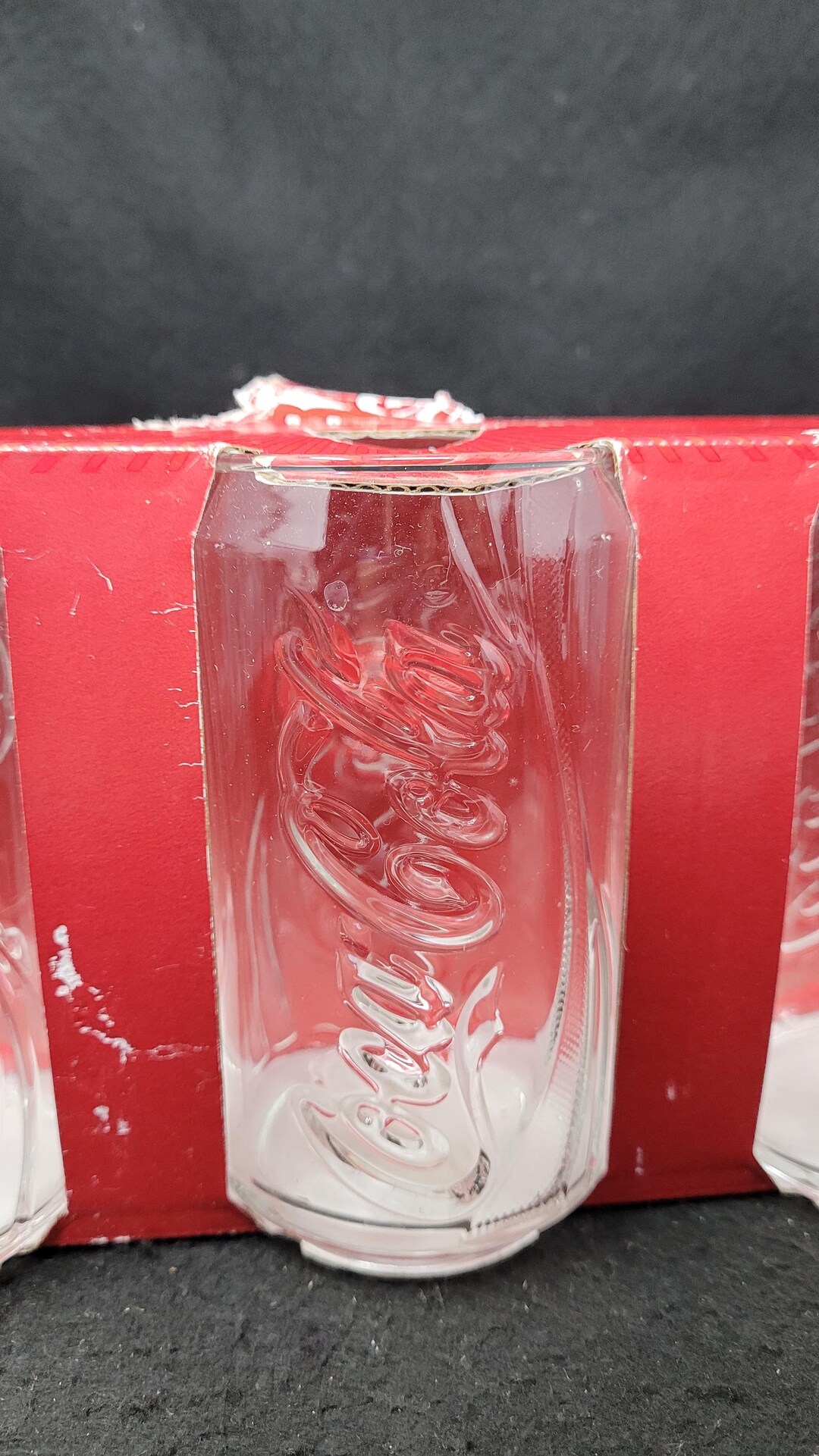 New Vintage Coke Glasses Set of 6 - Etsy