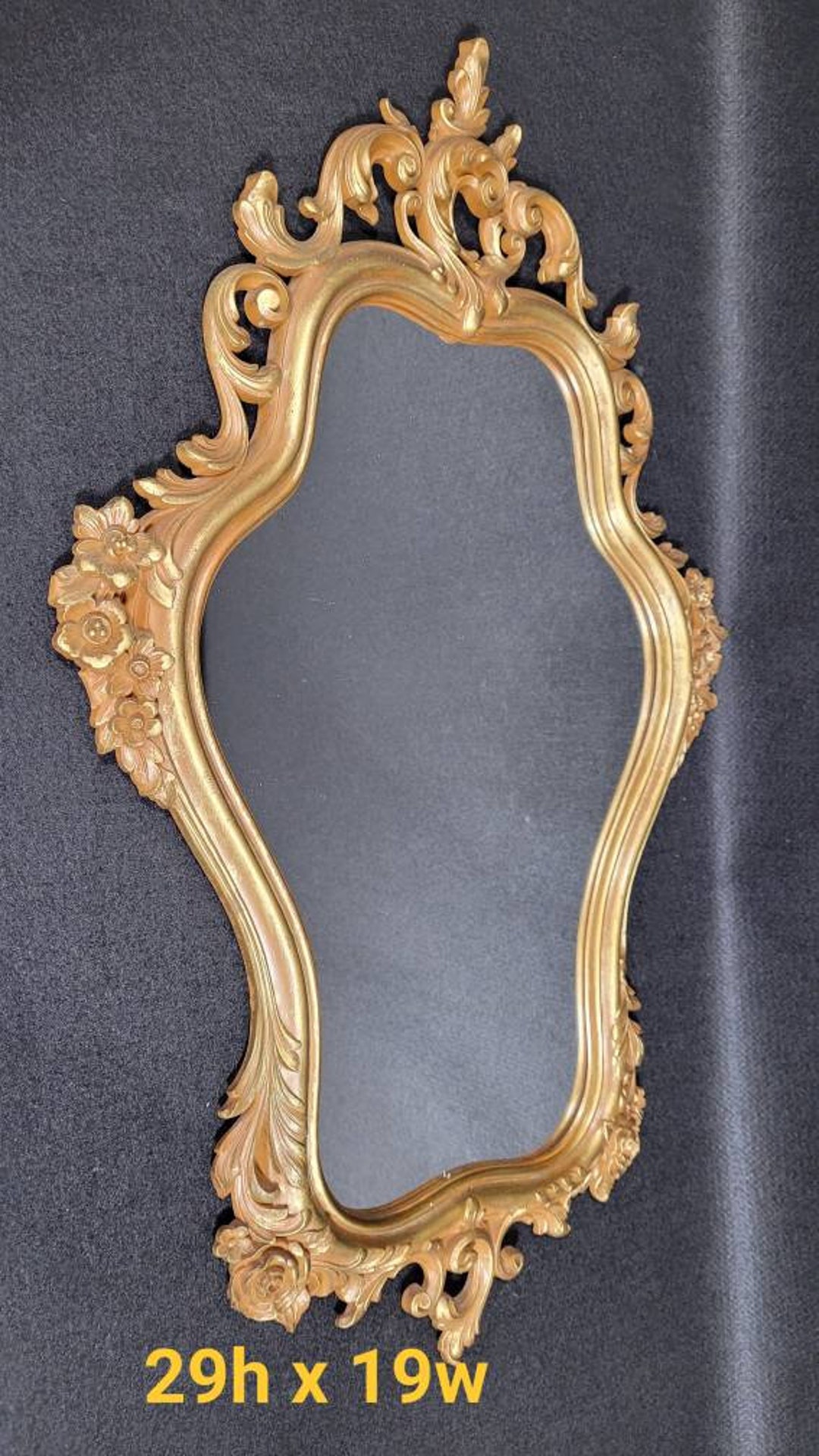 Vintage Hollywood Regency Syroco Mirror - Etsy