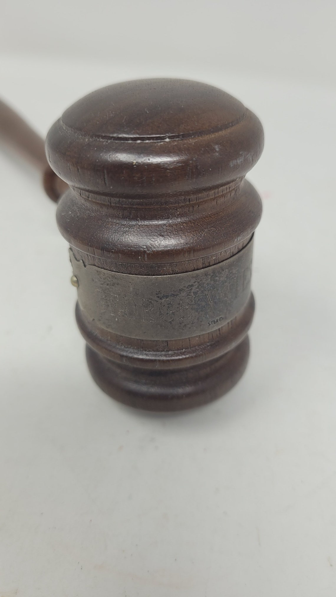 Judge George Yates J. Wooden Gravels - Etsy