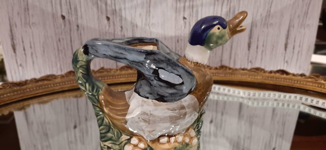 Vintage Duck Pitcher Decanter Jug Watering Pitcher - Etsy