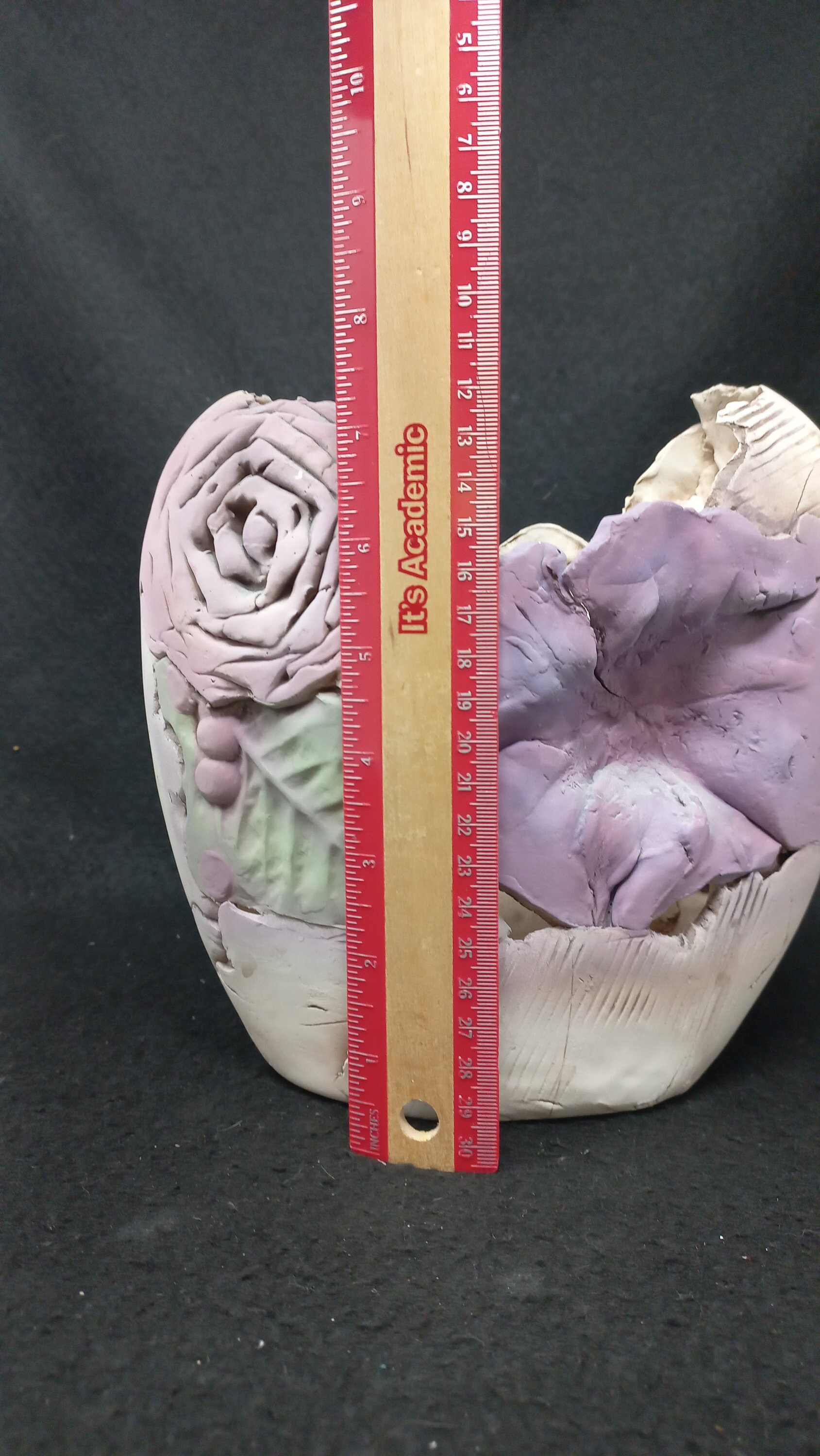 J.davis Pottery Floral Desert Pottery American Art - Etsy