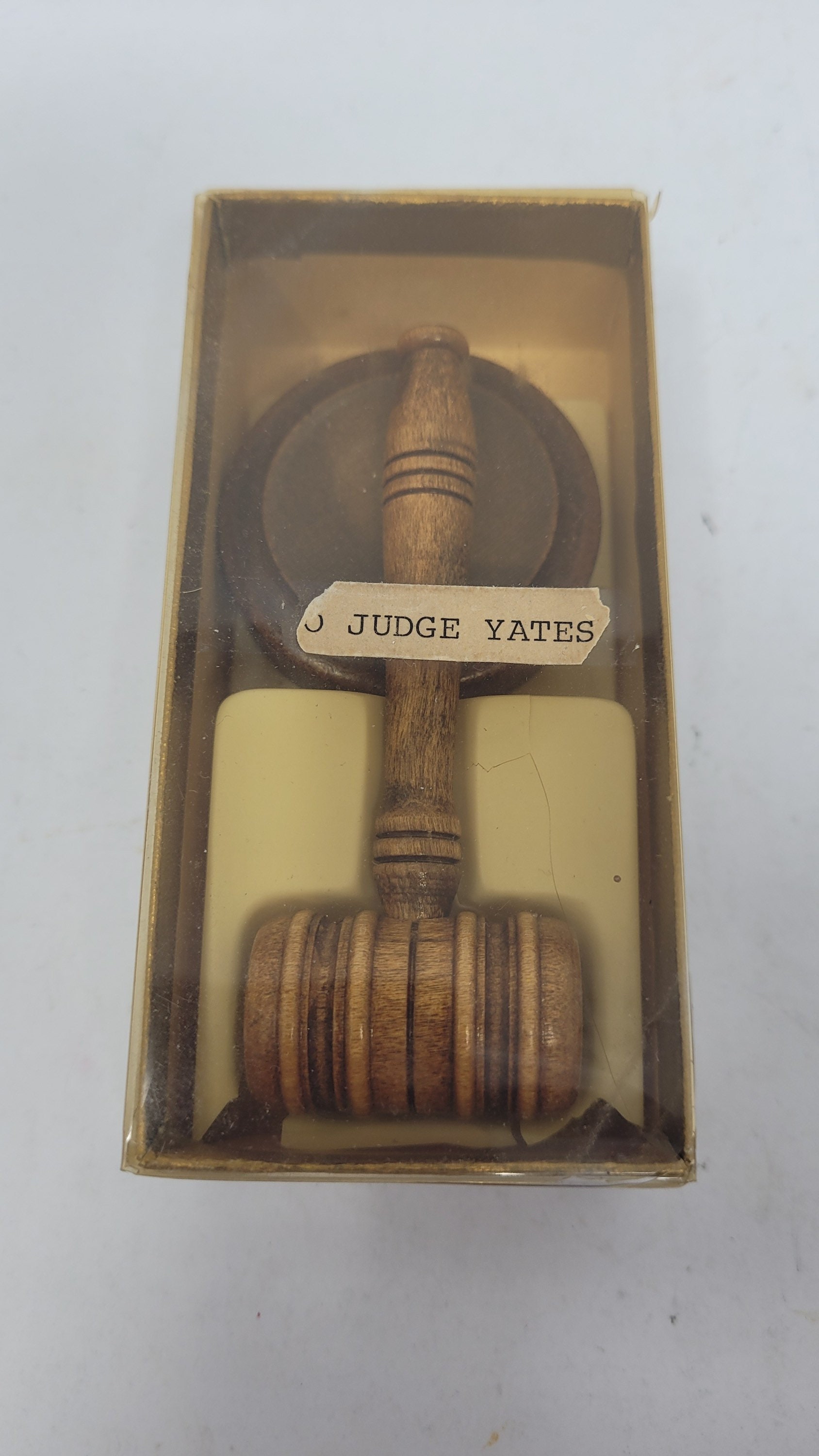 Judge George Yates J. Wooden Gravels - Etsy