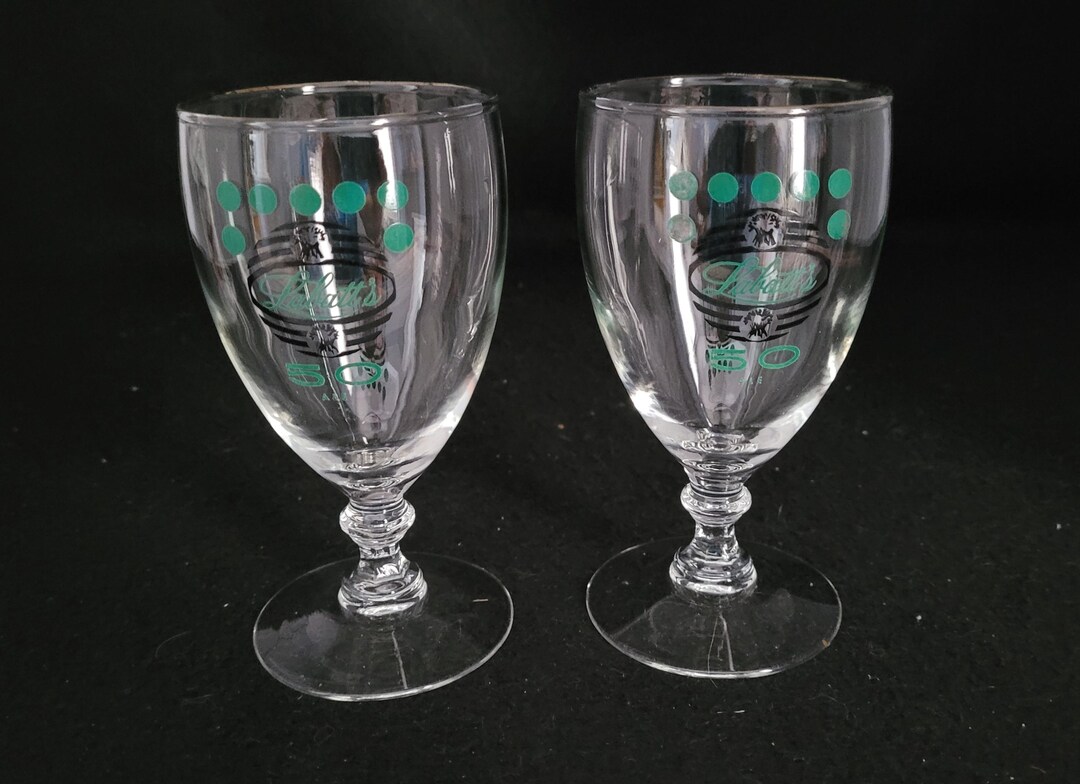 Rare Labatts 50 Collectible Barware Glasses Set of 2 Pint Glass Beer ...