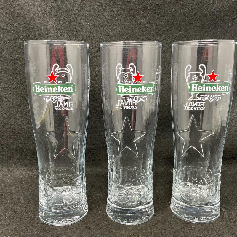 Heineken Glass - Etsy