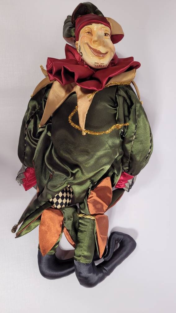 Vintage Katherines Collection Wayne Kleski Retired Jester - Etsy