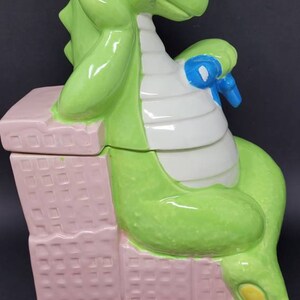 Vintage Godzilla Cookie Jar - Etsy