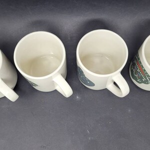 Vintage 1991 Denny's Color Magic Christmas Mugs Set of 4 - Etsy
