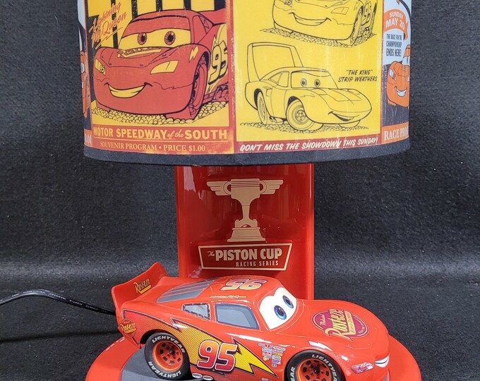 Vintage Pixar Lightning Mcqueen Talking Alarm Clock and Lamp - Etsy