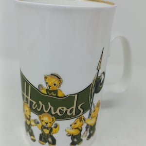 Vintage Harrods Teddy Bears and Banner Mug - Etsy