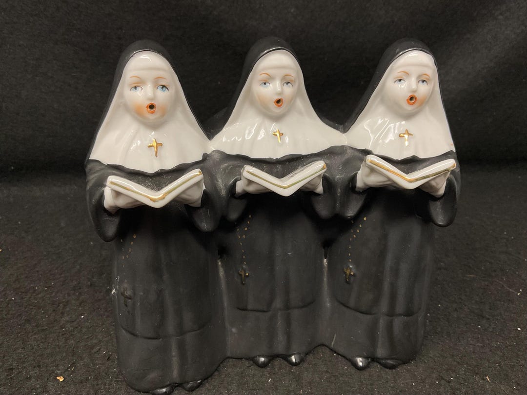Vintage Three Nuns Choir Musical Box Made in Japan - Etsy