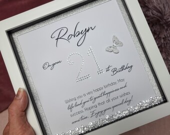 50th Birthday Shadow Box - Etsy UK