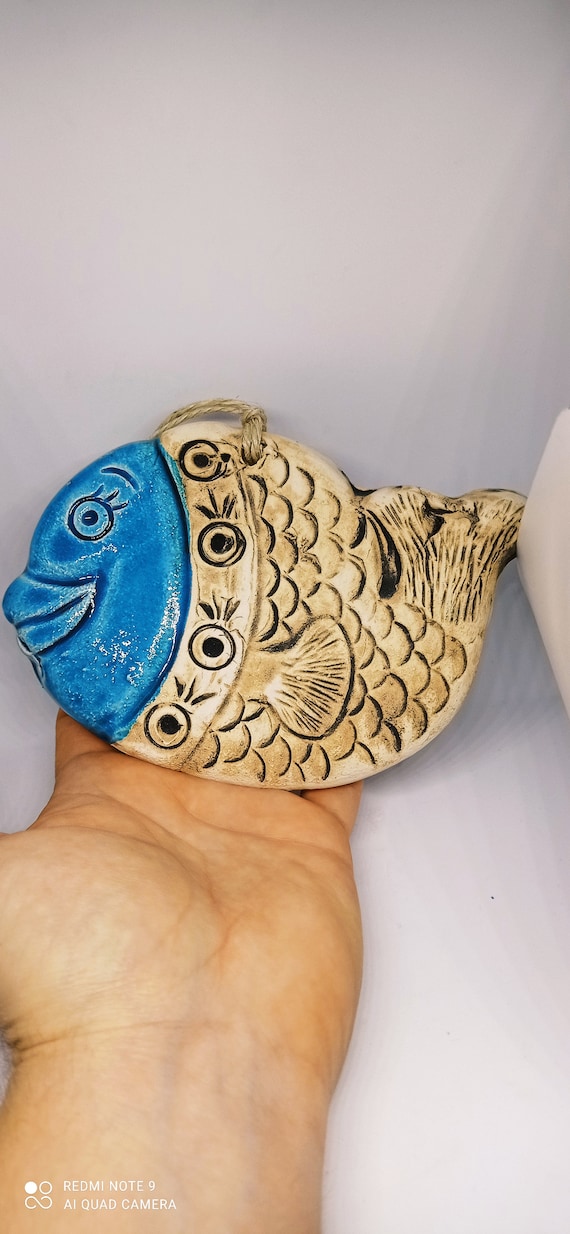 Ceramic Fish Handmade Home Decor Mykonos Greece | Etsy