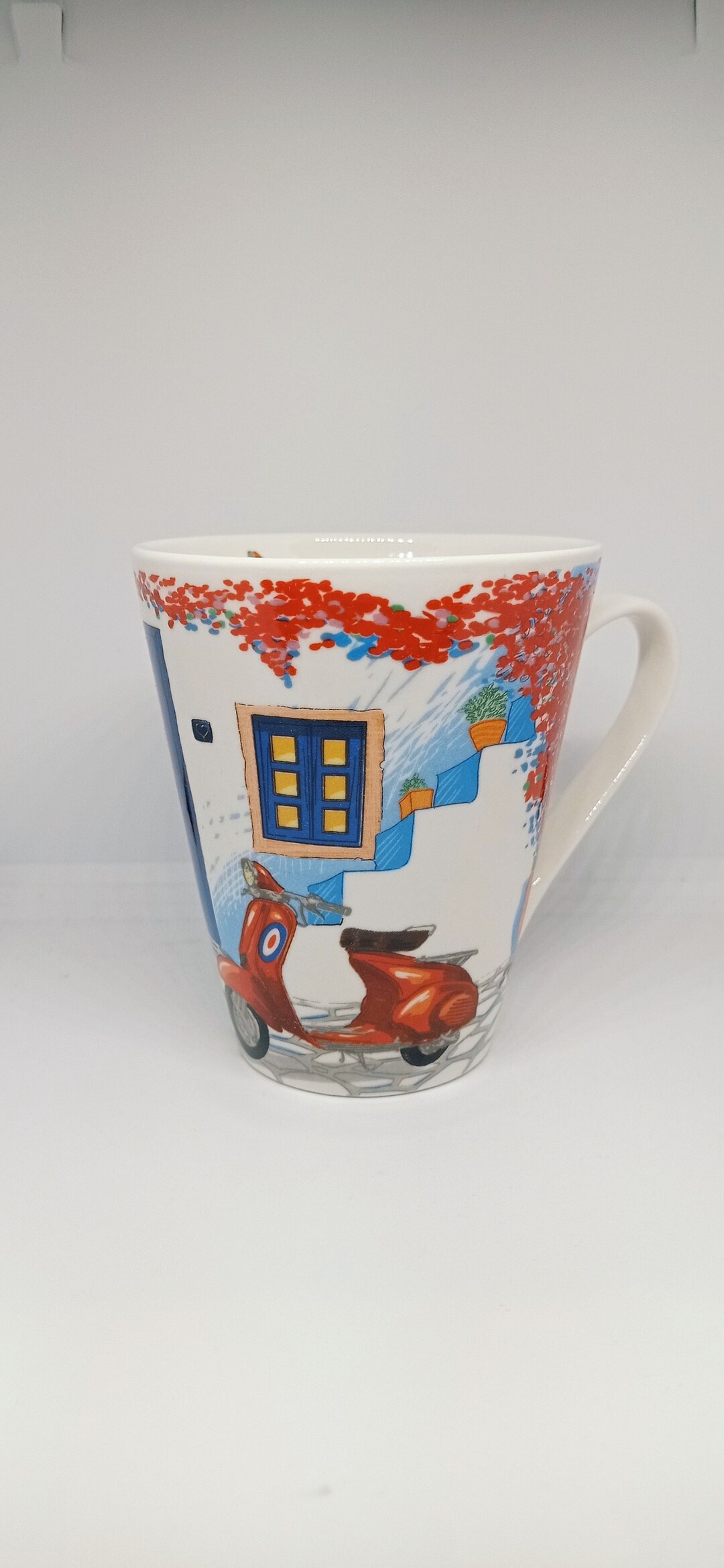Favourite Coffee Mug Red Motor Scooter - Etsy