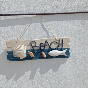 Beach Sign Wall Door Hanging Decoration - Etsy
