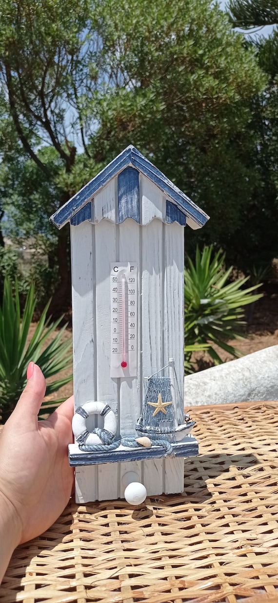 Handmade Wooden Thermometer and Wall Hanger - Etsy