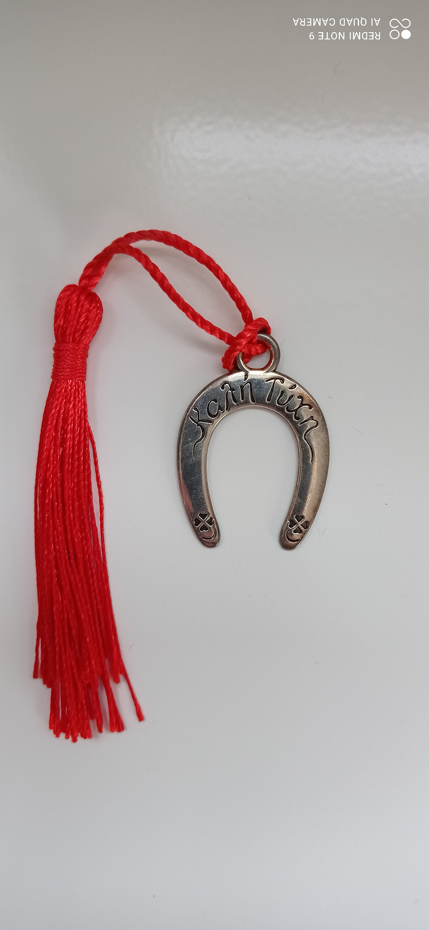 Christmas Good Luck Charms Ornaments Hanging Keychain Mykonos - Etsy UK