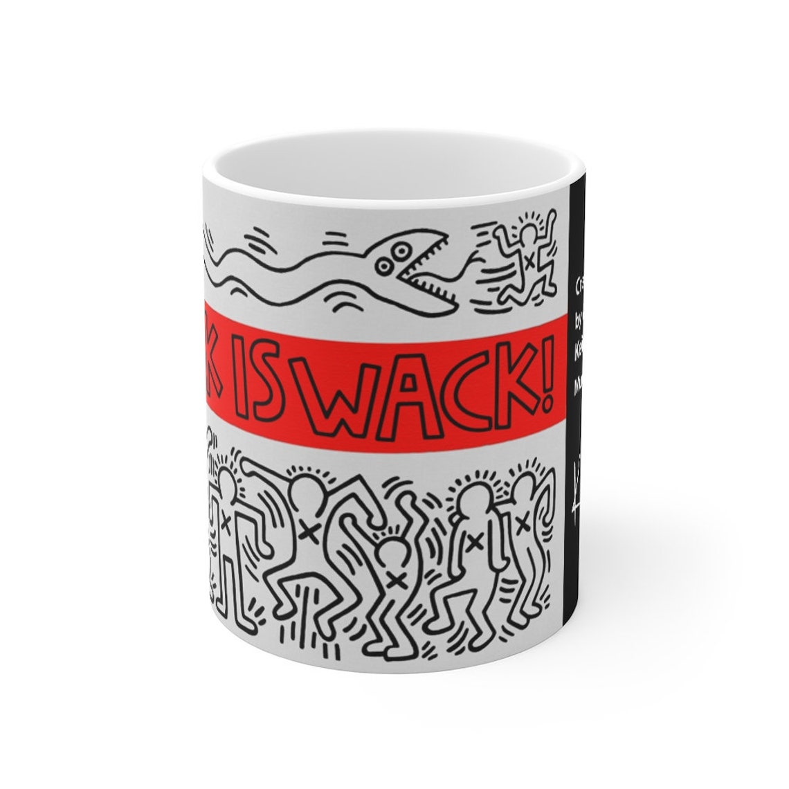Famous Paintings Series Crack is Wack Homage to Keith | Etsy