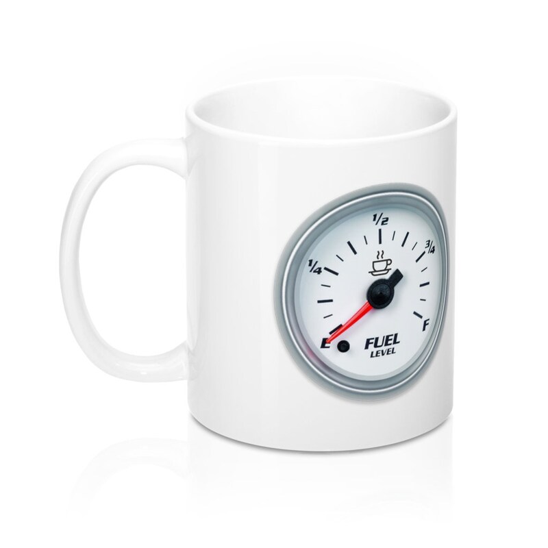 Fuel Gauge Mug - Etsy