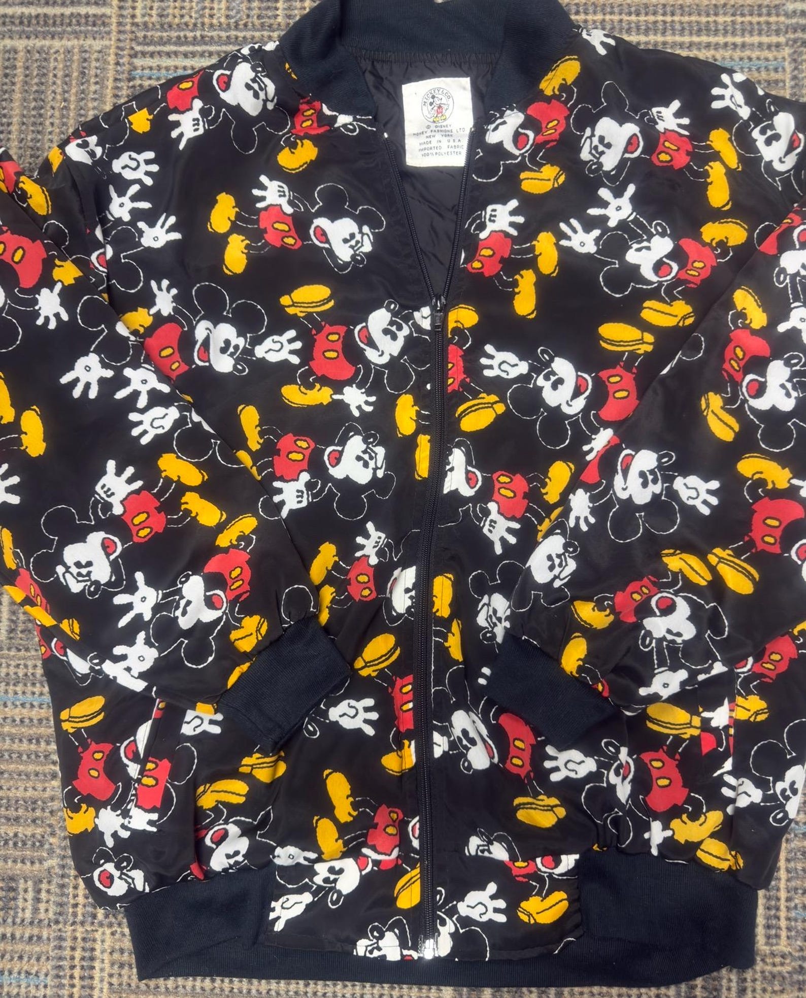 Mickey Mouse Vintage Jacket - Etsy