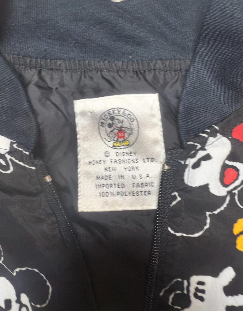 Mickey Mouse Vintage Jacket - Etsy