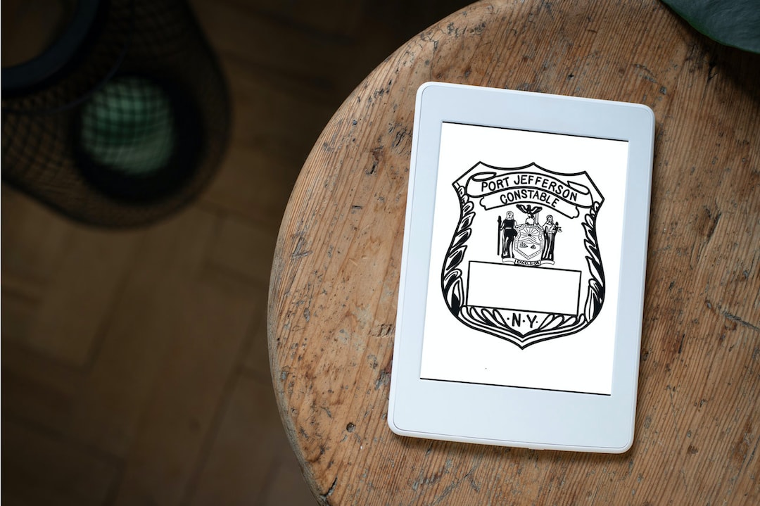 Port Jefferson Constable SVG - Etsy