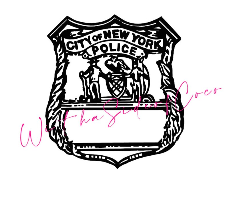 Nypd Shield Svg Etsy