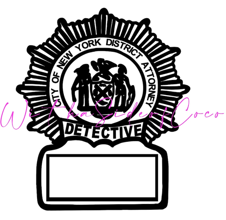 City of New York District Attorney Shield - Etsy