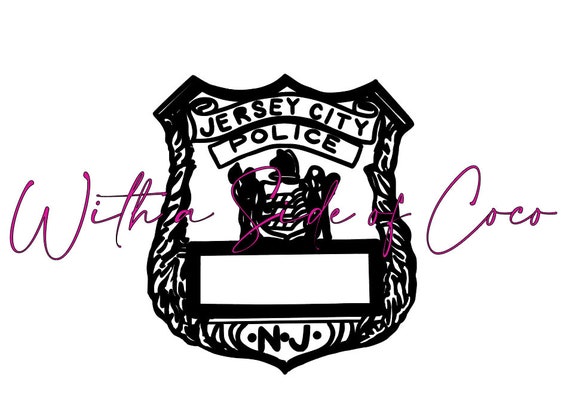 Jersey City Police Shield SVG | Etsy