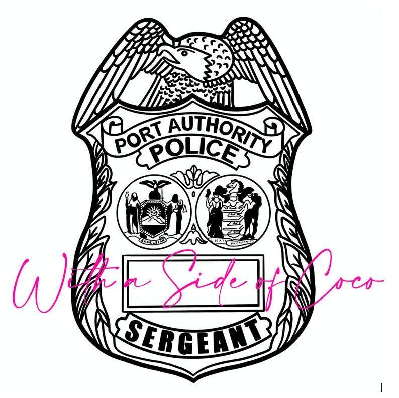 Port Authority Sergeant Shield - Etsy