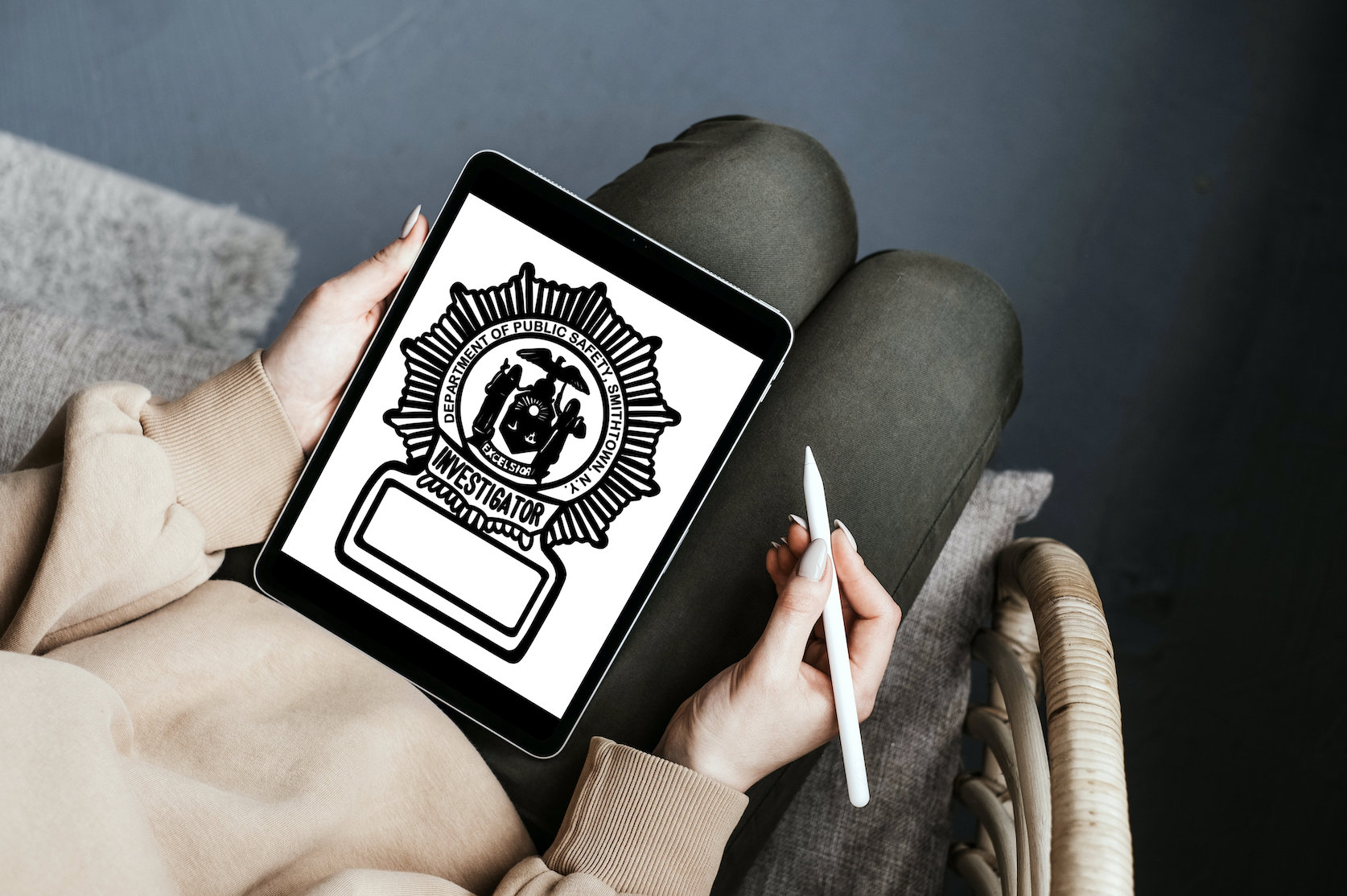 Investigator Shield SVG, Public Safety SVG - Etsy