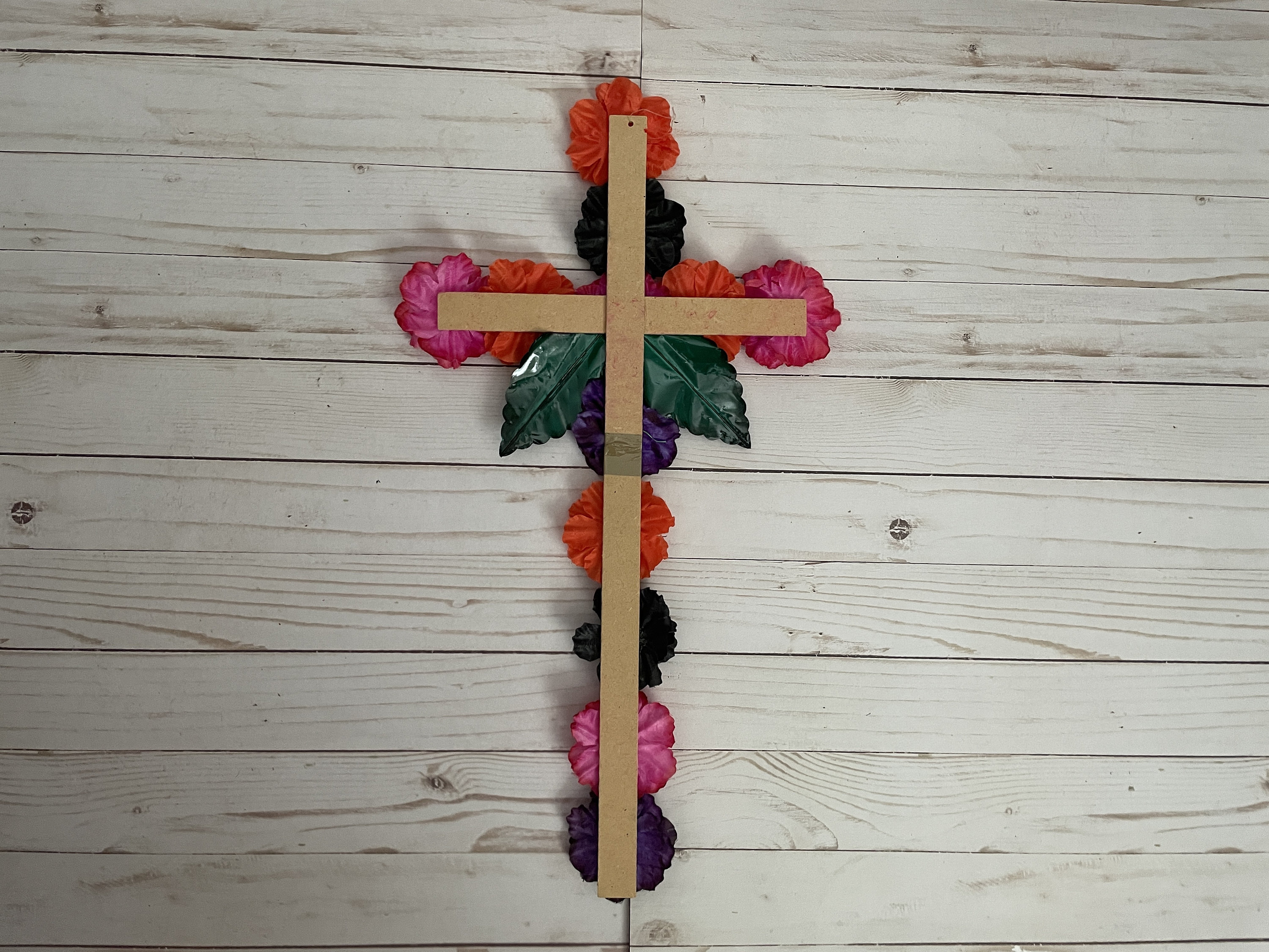 Cemetery Cross Wooden Cross Cemetery Flowers Day of the - Etsy