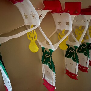Papel Picado Mexican Christmas Virgen De Guadalupe Paper Mexico ...