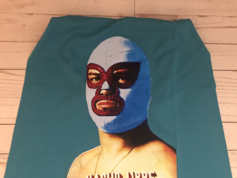 Nacho Libre Costume Cape With Mask Kids, Luchador Costume, Mexican ...