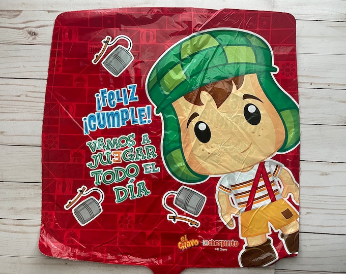 Feliz Cumpleaños Balloon Chavo Del Ocho, Chapulin Colorado, Felicidades ...