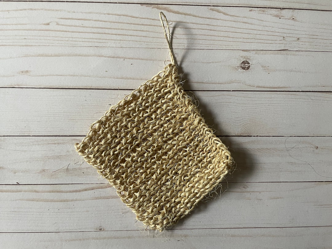 One Piece Natural Mexican Loofah Heart Shaped Ayate Ixtle Scrubber - Etsy