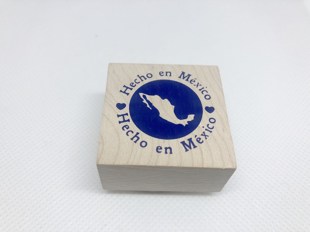 Made in Mexico Hecho En Mexico Stamp Seal - Etsy