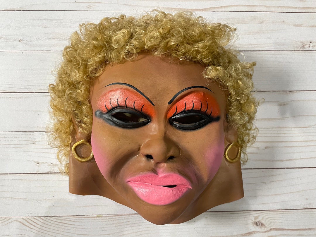 Celia Cruz Azucar Tumbao Singer Halloween Costume Mask Character - Etsy