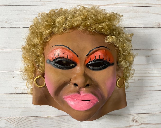 Celia Cruz Azucar Tumbao Singer Halloween Costume Mask Character - Etsy