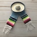 Mini Mexican Sarape Serape Party Favor Ribbon Fabric With Hat Set of 6 ...