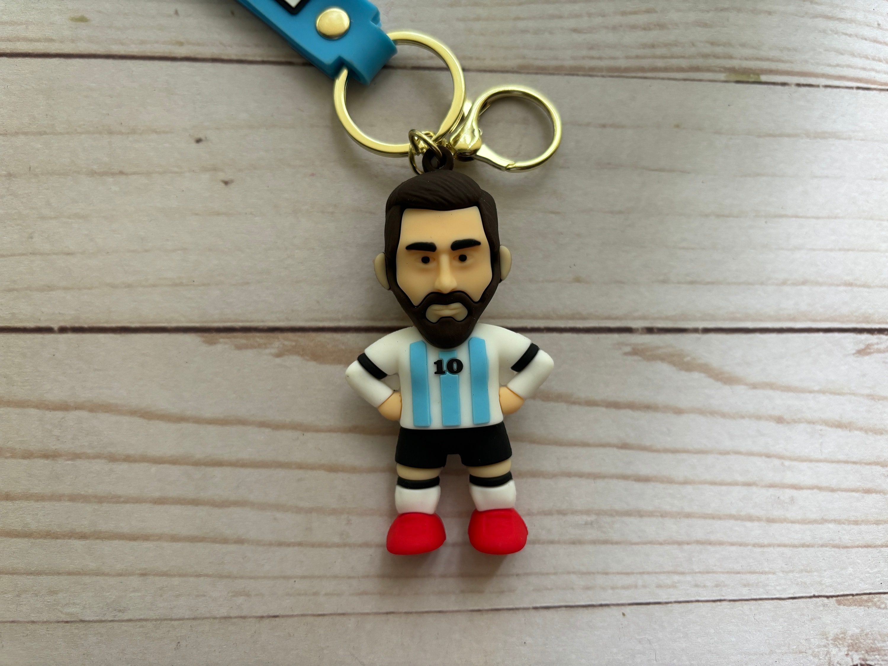 Messi Party Bags Favors Keychains Soccer Birthday Goody Bags Mini ...