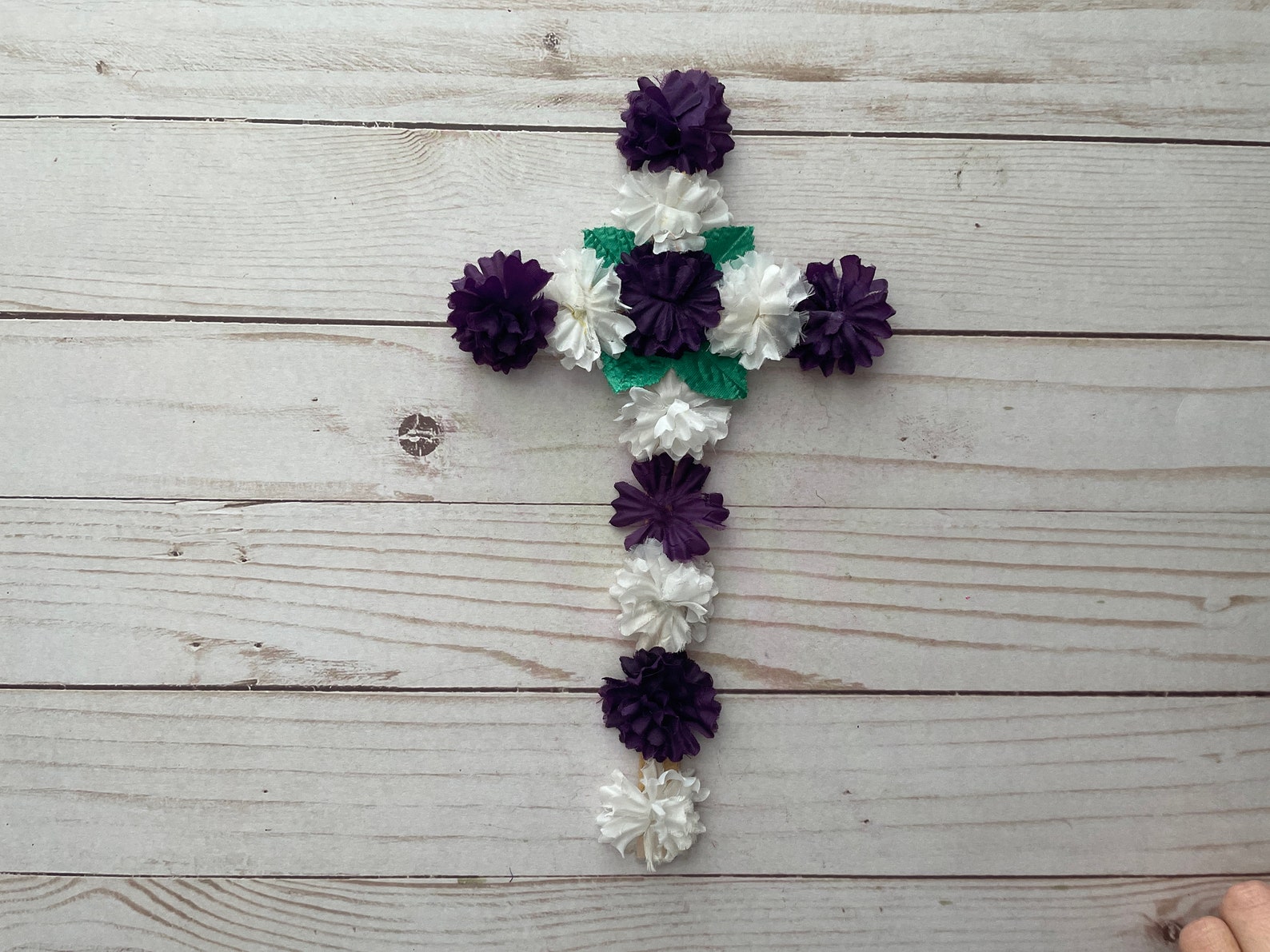 Cemetery Cross Wooden Cross Cemetery Flowers Day of the - Etsy