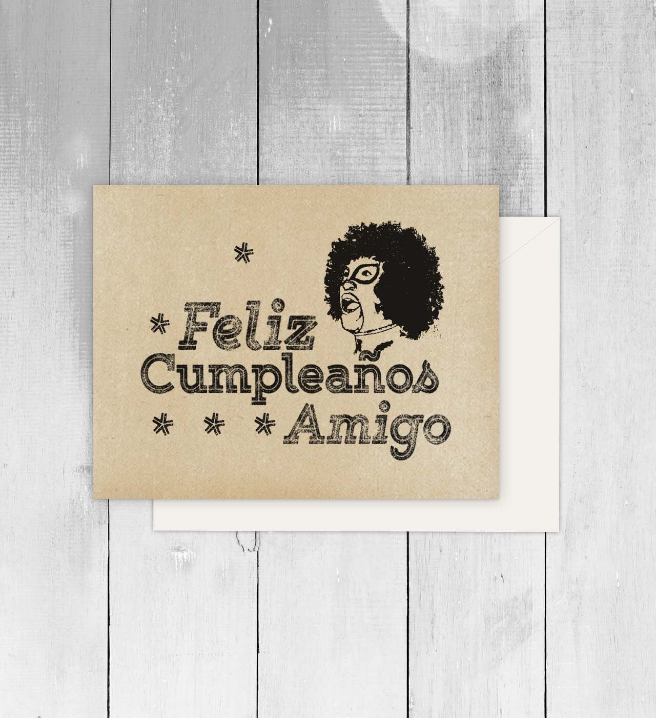 Spanish Greeting Cards Birthday Cumpleaños Bilingual Tarjeta - Etsy España