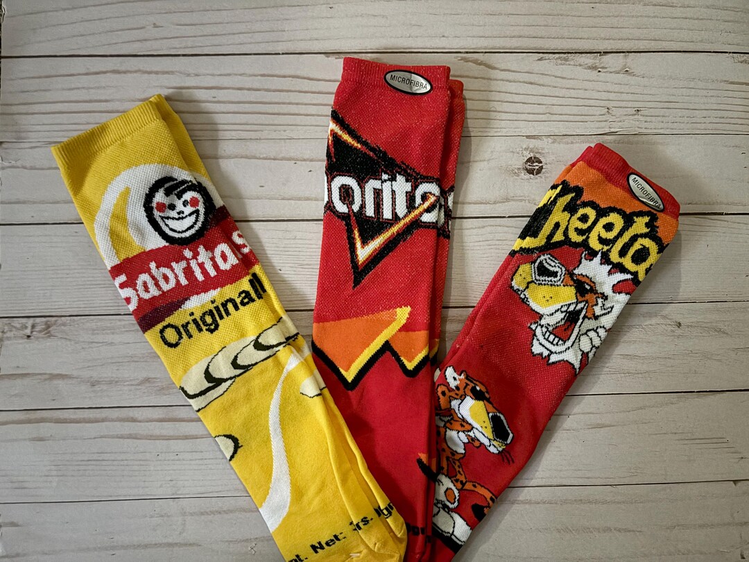 Mexican Papitas Botana Socks Calcetas Etsy