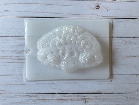 Day of the Dead Sugar Skull Papel Picado Catrina Plastic Chocolate ...