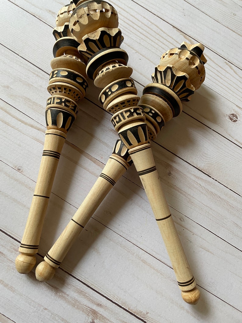 Large Size Mexican Wooden Molinillo Grinder Cooking Utensils Hot ...