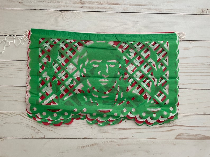 Papel Picado Mexico Independence Day Colors Them Mexican - Etsy