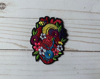 Mexican Sacred Cactus Nopal Heart Charm Religious Mexico Sew | Etsy